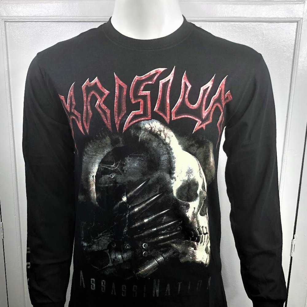 Krisiun Death Assassination Metal Band Mens Long Slee… - Gem